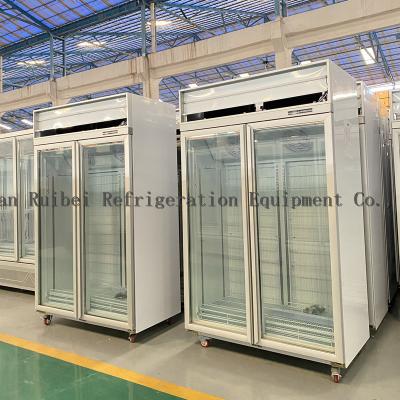 China Upright Display Refrigerator Meat Freezer Display Showcase for sale