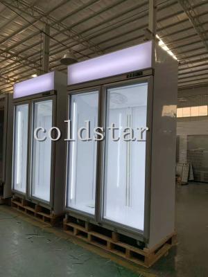 China Upright Display Refrigerator Meat Freezer Display Showcase for sale