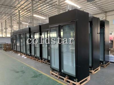 China Upright Display Refrigerator Meat Freezer Display Showcase for sale