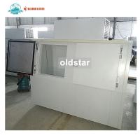 China Fan Cooling Single Solid Door Ice Storage Bin Ice Merchandiser for sale