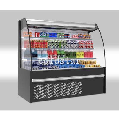 China Supermarket Display Open Chiller Big Capacity With Ce CB Certificate for sale