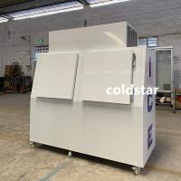 China Fan Cooling Single Solid Door Ice Storage Bin Ice Merchandiser for sale