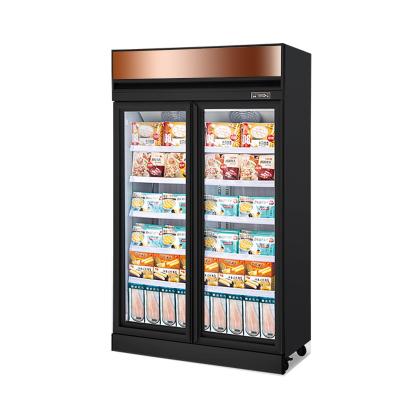 China Upright Display Refrigerator Meat Freezer Display Showcase for sale
