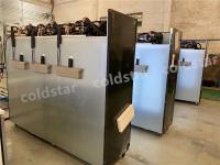 China Customize Supermarket Meat Showcase Display Vertical Freezer for sale