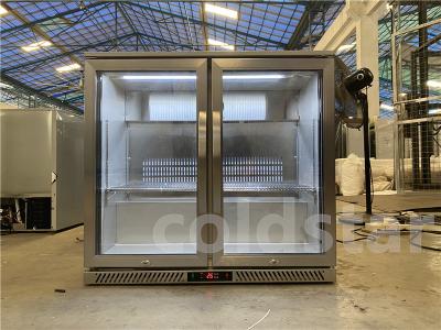 Cina refrigeratore posteriore di Antivari del dispositivo di raffreddamento della birra della porta della cerniera del doppio 200L da refrigerazione di RUIBEI in vendita