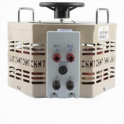 China dry type autotransformer contact voltage regulator CHINT TDGC2J-3 for in instrumentation and electrical manufacturing for sale