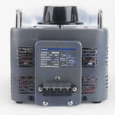 China Single phase contact voltage regulator CHINT TDGC2-1 1kVA 50Hz dry air cooled autotransformer type for sale