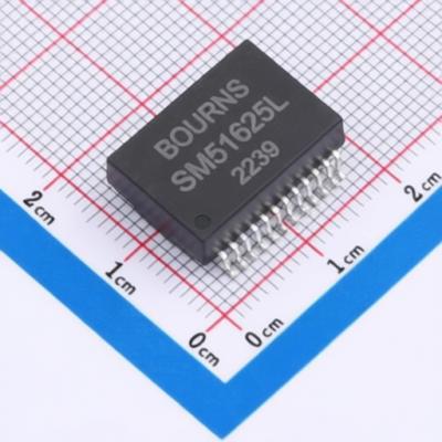 China LAN transformer BOURNS SM51625EL supporting Power over Ethernet plus and 10 100 1000 Base T Ethernet for sale