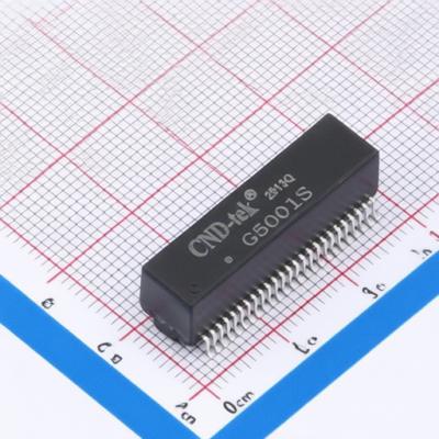 China 1000M Double Port Transformer Module Gigabit Ethernet Full Duplex CND-tek G5001S Surface Mount Packaging for sale