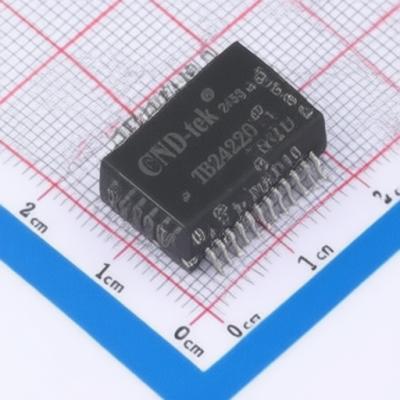 China CND tek TB2422011 100 1000M POE Single Port Transformer Module Operating from Minus 40 to 85 Celsius for sale