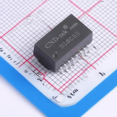 China Single port 10 100M POE plus transformer module CND tek B1605S compliant with IEEE 802 3at standard for sale