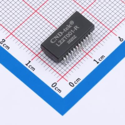 China Ethernet 5G Base T transformer module CND tek L22T001 R with isolation and low common mode emissions for sale