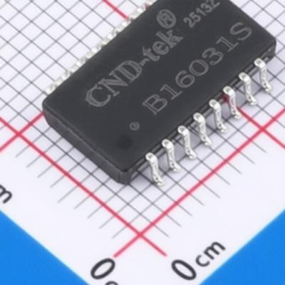 China CND tek B16031S 10 100M Single Port Transformer Module IEEE 802 3ab Compliant for Ethernet Applications for sale