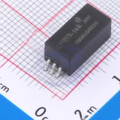China Surface Mount 10 100M Single Port Transformer Module CND tek TB06100010 IEEE 802 3at Standard Compliance for sale