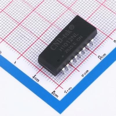 China 10 100M Ethernet Single Port Transformer Module CND tek H1012NLMT Compliant with IEEE 802 3ab Standard for sale