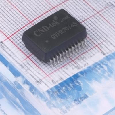 China Low Profile Surface Mount 2.5G POE Transformer Module CND-tek QVPR2014S with Isolation and Low Emissions for sale