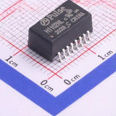 China Surface Mount 10 100Base T Magnetics PULSE H1102NLT Ideal for IEEE 802 3 Compliant Network Solutions for sale
