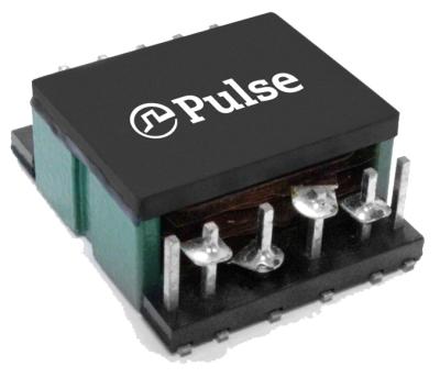 China Compact flat coil planar transformer PULSE PH0803CNL with 160W power handling and 1500 VDC isolation for sale