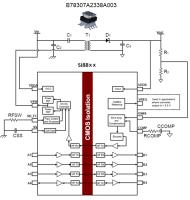 Quality SMD Transformer E10 EM Series TDK B78307A2385A003 Partial Discharge Inception for sale