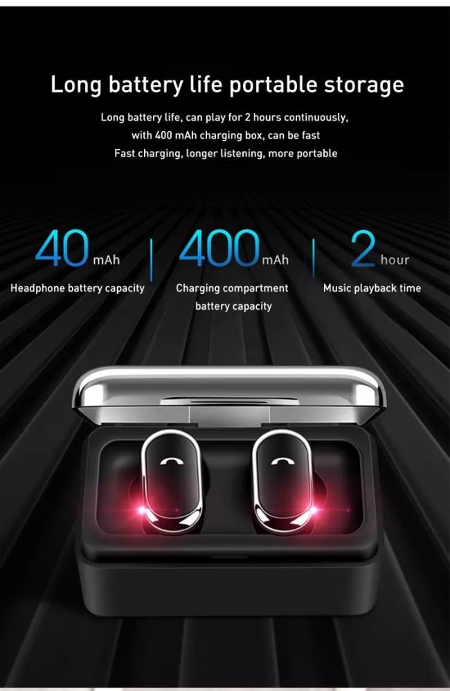 Audifonos Waterproof Tws Bluetooth Headset Bluedio Stereo in-Ear Mini Wireless Earphone Kulakl K
