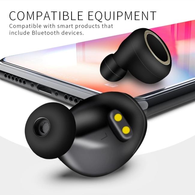 Tws Mini Earphone Earpiece Audifonos Bluetooth Inalambricos Earphone in-Ear Earbuds Casque Bluetooth Skull Candy Headphones