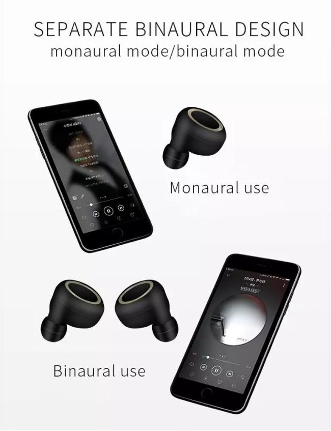 Tws Mini Earphone Earpiece Audifonos Bluetooth Inalambricos Earphone in-Ear Earbuds Casque Bluetooth Skull Candy Headphones