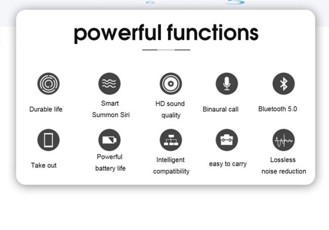 I16 Tws Noise Concelling Earbud Wireless Waterproof Headphones Bluetooth Earphone in-Ear Gaming Audifonos Bluetooth