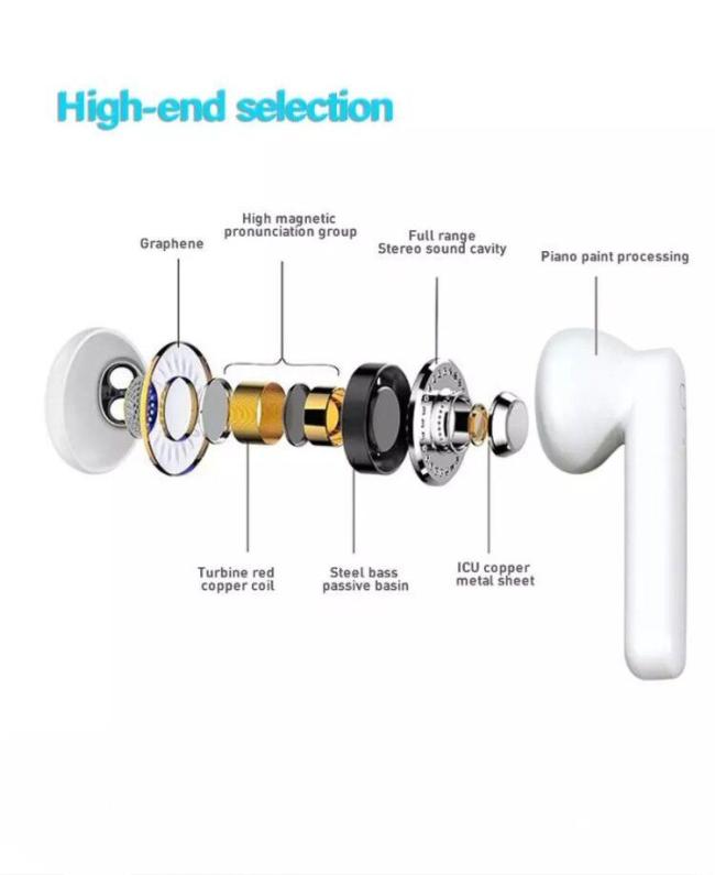 Tws Earphone Kulakl K Auriculares Headset Wireless Noise Cancelling Earbuds Gaming Super Bass Stereo Handfree Bluetooh Headphones