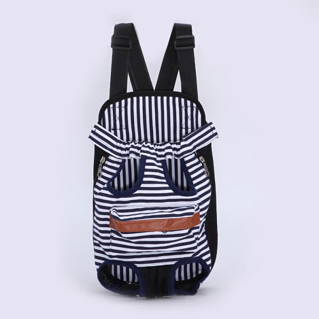 Fashion Jeans Pet Carrier Pocket Mesh Outdoor Dog Front Bag