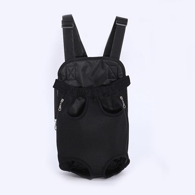 Fashion Jeans Pet Carrier Pocket Mesh Outdoor Dog Front Bag