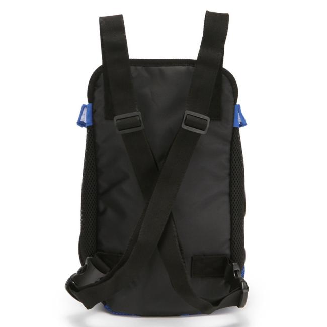 Fashion Jeans Pet Carrier Pocket Mesh Outdoor Dog Front Bag