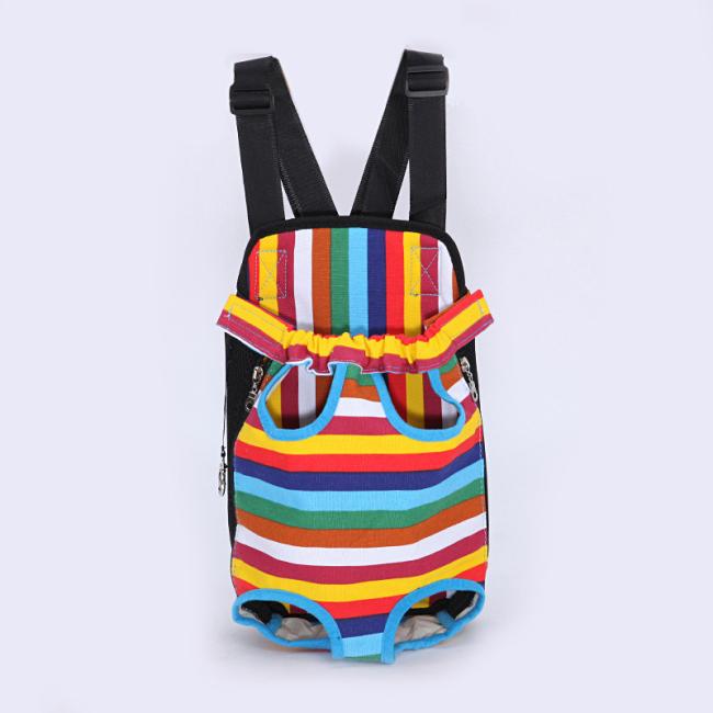 Fashion Jeans Pet Carrier Pocket Mesh Outdoor Dog Front Bag