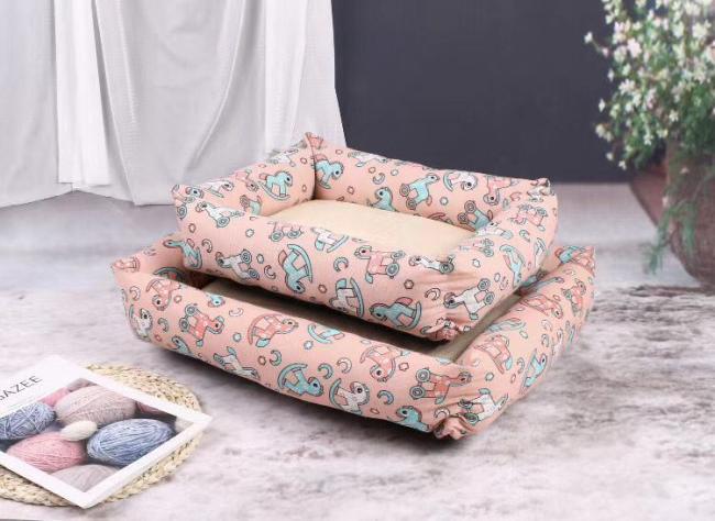Printing Cute Design Dog Beds Pup Cat Cool Sleeping Pads