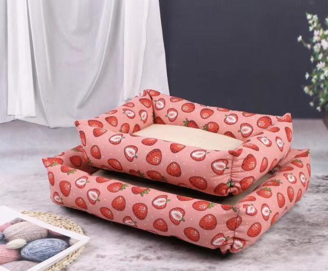 Printing Cute Design Dog Beds Pup Cat Cool Sleeping Pads