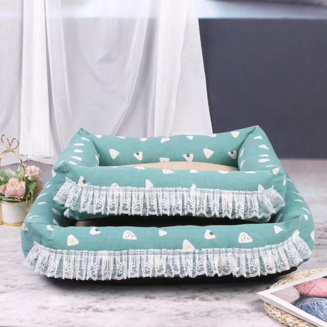 Printing Cute Design Dog Beds Pup Cat Cool Sleeping Pads