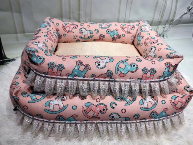 Design New Cool Summer Dog Pup Pads Cute Pet Lace Beds