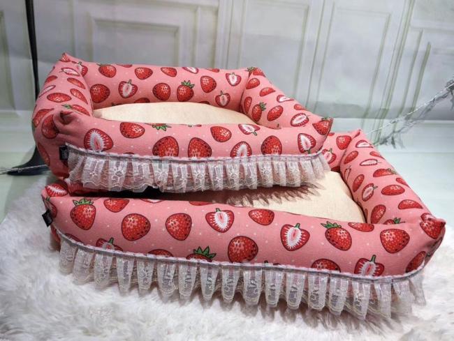 Design New Cool Summer Dog Pup Pads Cute Pet Lace Beds