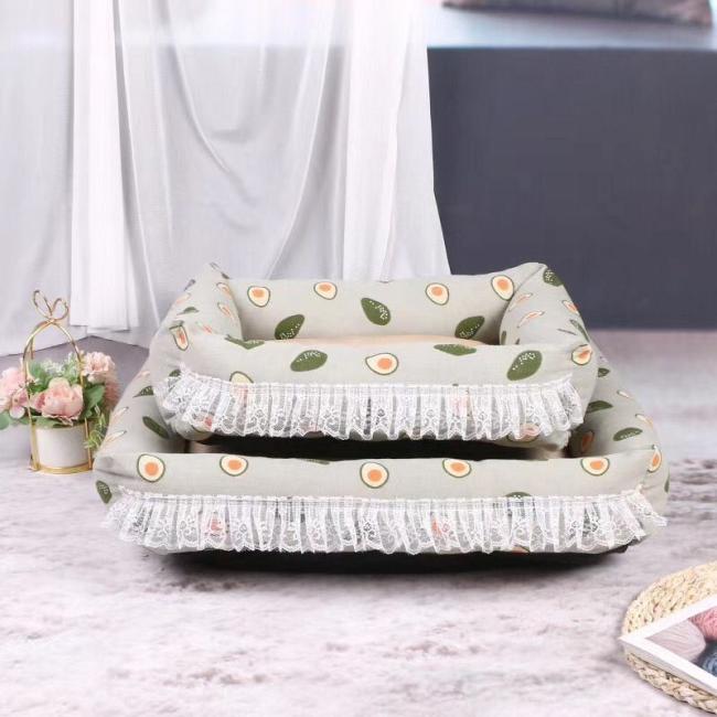 Design New Cool Summer Dog Pup Pads Cute Pet Lace Beds