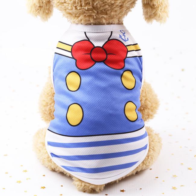 Printing Dog T-Shirt Fashion Cute Patterns Tees Pet Clothes