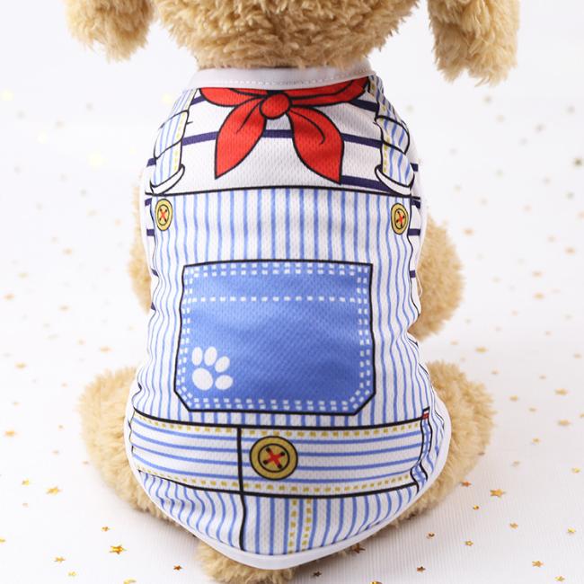 Printing Dog T-Shirt Fashion Cute Patterns Tees Pet Clothes