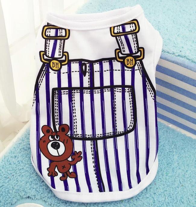 Printing Dog T-Shirt Fashion Cute Patterns Tees Pet Clothes