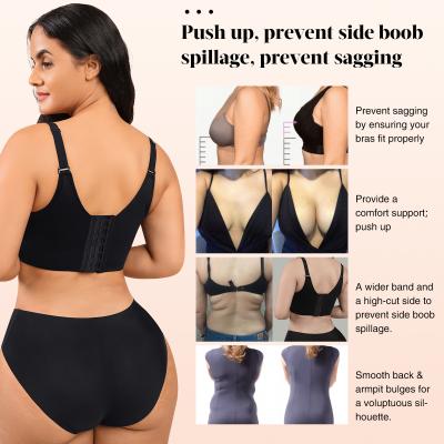 Κίνα Καθημερινό στυλ Spandex Nylon HEXIN Invisible Deep Cup Bra Shapewear Shapers για γυναίκες προς πώληση