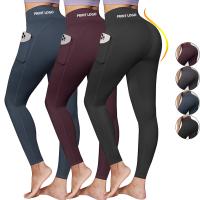 Quality HEXIN Lady Full Length Crop High Waist Running Wear Yoga Seamless Legging Comfortable for sale