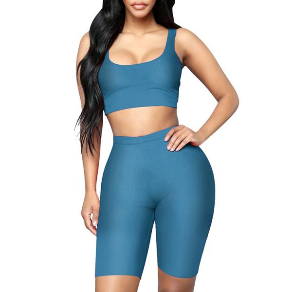 Quality HEXIN SCRUNCH BUTT High Waist Women Fitness Yoga Gym Activewear Set Breathable for sale