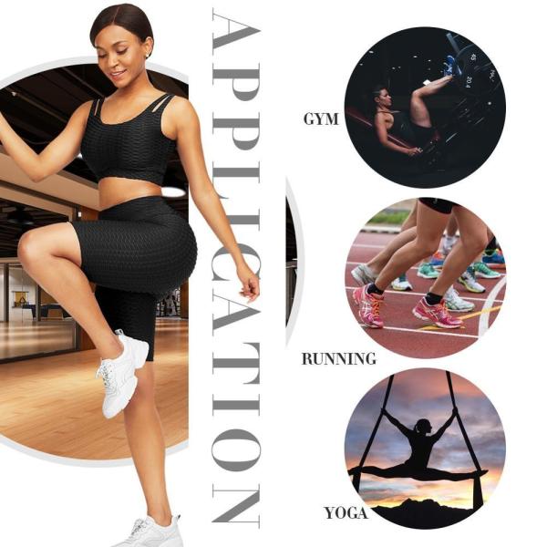 Quality Stock Two Pieces Women's Sport Fitness Yoga Sets with 90%polyester 10%spandex for sale
