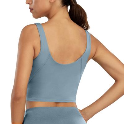 China OEM Accpected 2021 Women Sexy Sports Bra Crop Top Fitness Plus Size Custom Print Yoga Bra for sale