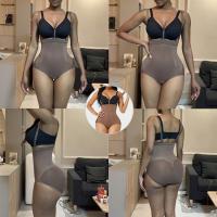 China Medium Control Adjustable Shoulder Strap Tummy Control Bodysuit for Regular Size Type for sale