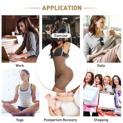 China Women's High Waist Body Shaper Shorts Plus Size XS Tummy Control Lifter with Bra Clips for sale