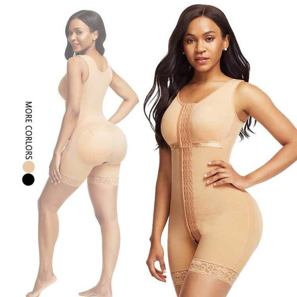 Quality HEXIN Full Body Shaper 5XL BBL Stage 2 3 Postpartum Post Surgery Spandex Nylon Waist Trainer Corset Shapewear for sale