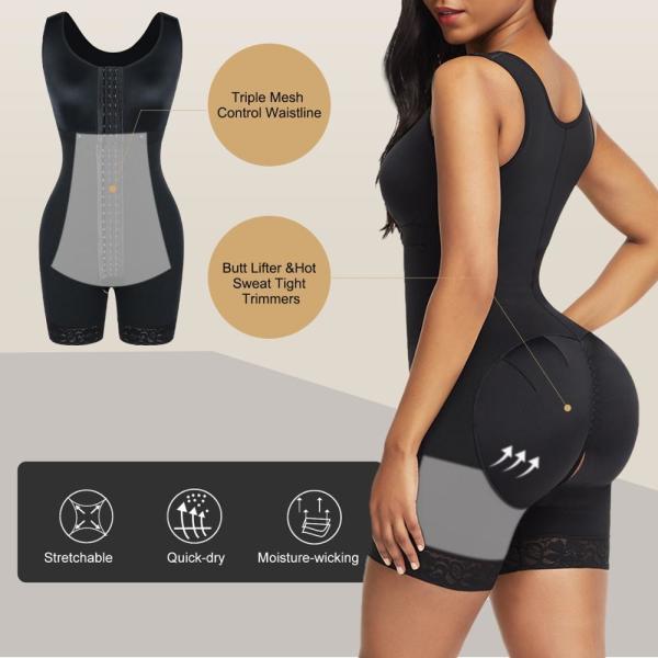 Quality HEXIN Full Body Shaper 5XL BBL Stage 2 3 Postpartum Post Surgery Spandex Nylon for sale